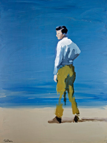 David Storey Artist 'Portrait of My Father' Oil Painting – Panter and Hall